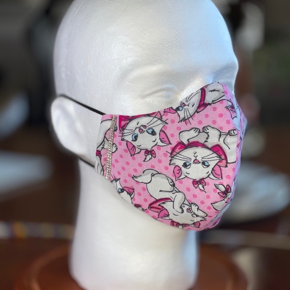 Hand Crafted | Accessories | Marie The Cat Face Mask | Poshmark